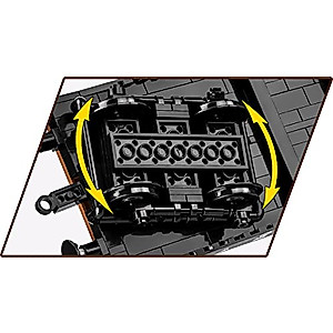 COBI Historical Collection WWII Schwerer Plattformwagen Type Ssys