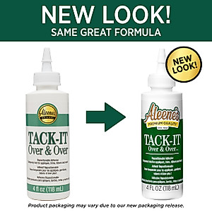 Aleene's 29-2 Tack-It Over & Over Liquid Glue 4oz