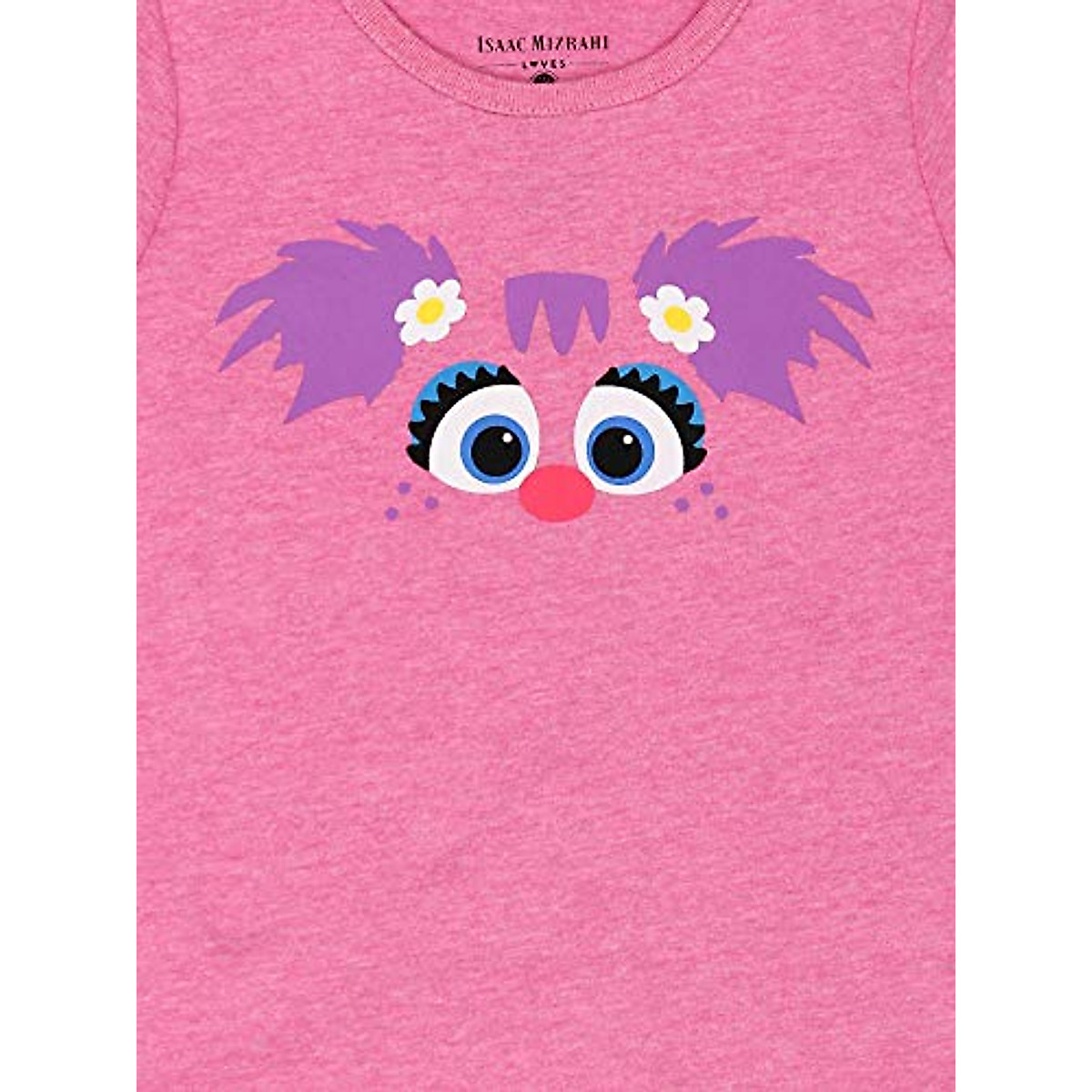 Isaac Mizrahi Loves Sesame Street Abby Cadabby Toddler Baby Short Sleeve Tee (4T, Pink)