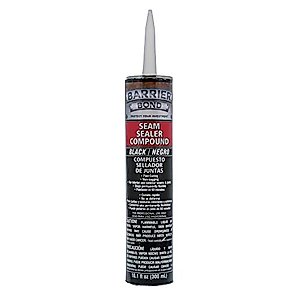 Barrier Bond Black Seam Sealer Compound - 10.1 fl. Ounce Tube