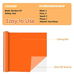 HTVRONT Permanent Vinyl for Cricut - 13Pack Multi-Colors Permanent Adhesive Vinyl Rolls, 12" x 3 ft Craft Adhesive Vinyl for Cricut +1 Transfer Tape for Vinyl, Silhouette, Cameo Cutters