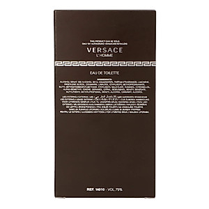 Versace L'Homme by Versace 3.4 oz Eau de Toilette Spray