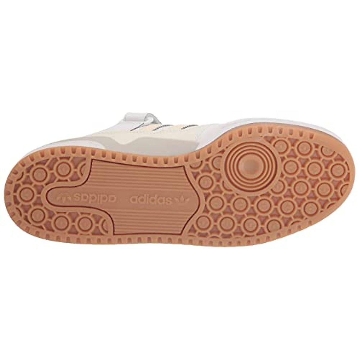 adidas Originals Women's Forum Low Sneaker, FTWR White/Ecru Tint/Gum 3, 11