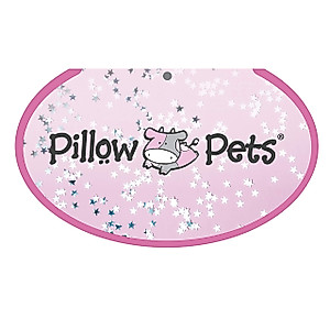 Pillow Pets Originals Sparkly Pink Unicorn Stuffed Animal Plush Toy