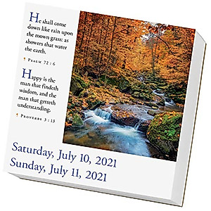 365 Bible Verses-A-Year Page-A-Day Calendar 2021