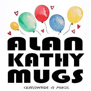 Alankathy Mugs Forest Landscape Whiskey Glass Rock Glasses Set of 2 Heavy Base Etched