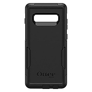 OtterBox Galaxy S10+ Commuter Series Case - BLACK, slim & tough, pocket-friendly, with port protection