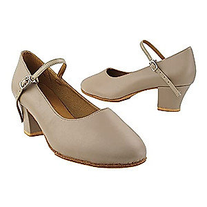 Very Fine Dance Shoes Women's Ballroom Latin Salsa Double Sole CD1682DB 1.6 inch Heel (Numeric_8_Point_5), Black