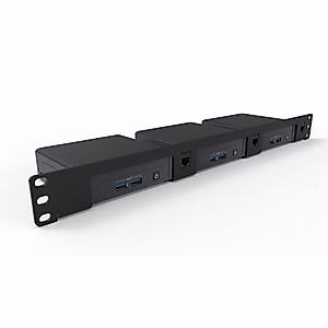 Intel NUC Rack Mount 19 inch kit 1U for Intel NUC MiniPC, for 1-3 NUC's