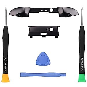 Ikpek Lb Rb Bumper Button Replacement for Xbox one Elite Wireless Controller Series 2, Shoulder Trigger Buttons Top Middle Bracket Replacement Parts for Xbox One Elite 2