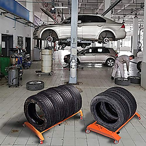 Eisen Aain EA116 Heavy Duty Adjustable Wheel Dolly, Tire Dolly for Shop,Garage