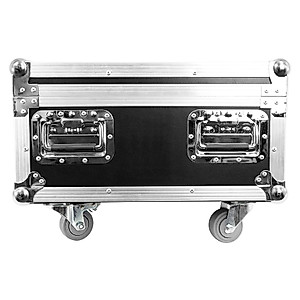 Rockville Charging Road Case for (10) Battery PAR 50 Lights