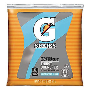 Gatorade 2.5 Gallon Powder Pouch, Frost Glacier Freeze (Single Pack)