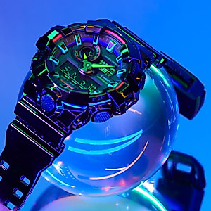 Casio G-Shock GA700 Gamer's Rainbow Black