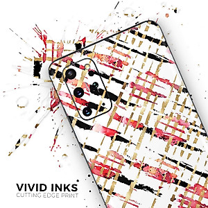 DesignSkinz Karamfila Watercolo Poppies V21 Protective Vinyl Decal Wrap Skin Cover Compatible with The Samsung Galaxy S20 (Screen Trim & Back Glass Skin)