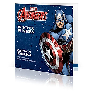Marvel - Winter Wishes. Captain America Coin in Blister