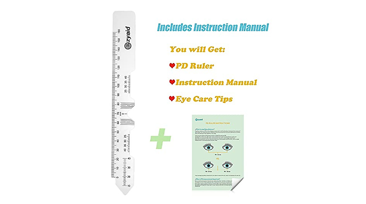 Ezyaid PD Ruler for Accurate Pupillary Distance Measurement