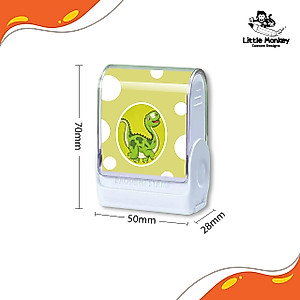 Custom Name Stamp, Name Stamp for Clothing Kids, Personalized Stamps, Clothing Stamp for Kids Clothes, Name Stamps Self Inking Personalized, 32 Designs to Choose