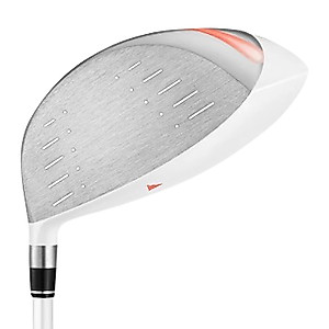 PGM Women's 4-Piece Golf Club Set - Titanium 1 Wood, 2 Irons, 1 Putter with Golf Stand Bag - Graphite Shaft - Right Handed