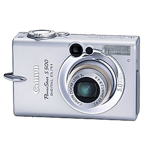 Canon Powershot S500 5MP Digital Elph with 3x Optical Zoom (Coach Edition)