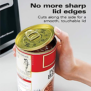 Hamilton Beach 2 Slice Extra Wide Slot Toaster with Shade Selector & (76606ZA) Smooth Touch Electric Automatic Can Opener with Easy Push Down Lever, Extra Tall, Black and Chrome