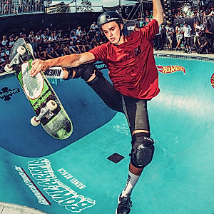 TSG Meta Skate & Bike Helmet w/Dial Fit System | for Cycling, BMX, Skateboarding, Rollerblading, Roller Derby, E-Boarding, E-Skating, Longboarding, Vert, Park, Urban (Satin Black, L/XL 58-60 cm)