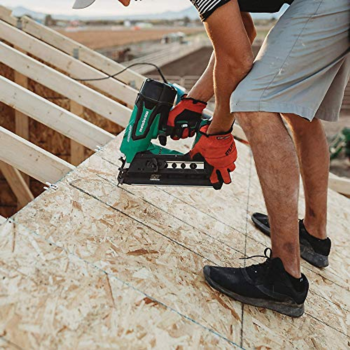 Metabo HPT 18V Cordless Framing Nailer | Tool Only - No Battery | Brushless Motor | 2-Inch up to 3-1/2-Inch Round Plastic Strip Nails | Lifetime Tool Warranty | NR1890DRSQ7