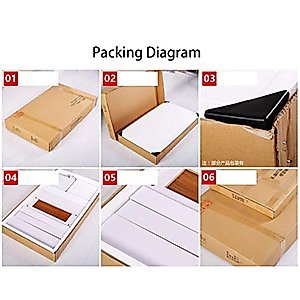 Multifunctional Desk Movable Computer Laptop Desk Study Writing Desk Adjustable with Keyboard Tray for Home Office (Color : Black)