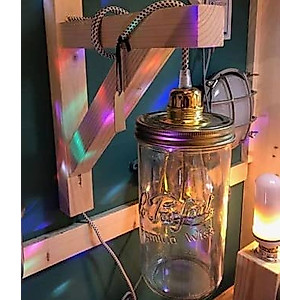 Le Parfait Familia Wiss Terrine Wide Mouth French Glass Jar w/Airtight 2-Piece System Gold Lids | Ideal for Food Storage, Canning, Meal Prep, Cake Jar & DIY Crafts | 24oz Pint/Half (Pack of 6) 750ml