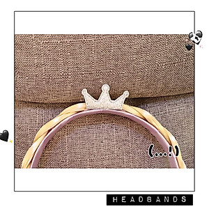 Tatibana Princess Dress up Wigs, Princess Rapunzel Long Braided Wig Headbands with Tiara Flowers Adorn for Girls Costume Accessories, 29 Inch