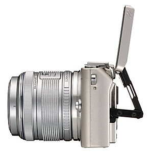 Olympus E-PL5 Mirrorless Digital Camera with 14-42mm Lens, Silver