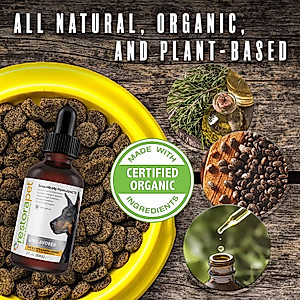 RestoraPet 2-Pack Dog & Cat Unflavored Liquid Multivitamin | Dog Arthritis Pain Relief | Hip&Joint Vitamins for Dogs | Anti Inflammatory Supplement for Dogs & Cats | Organic & Non-GMO, Vet Approved