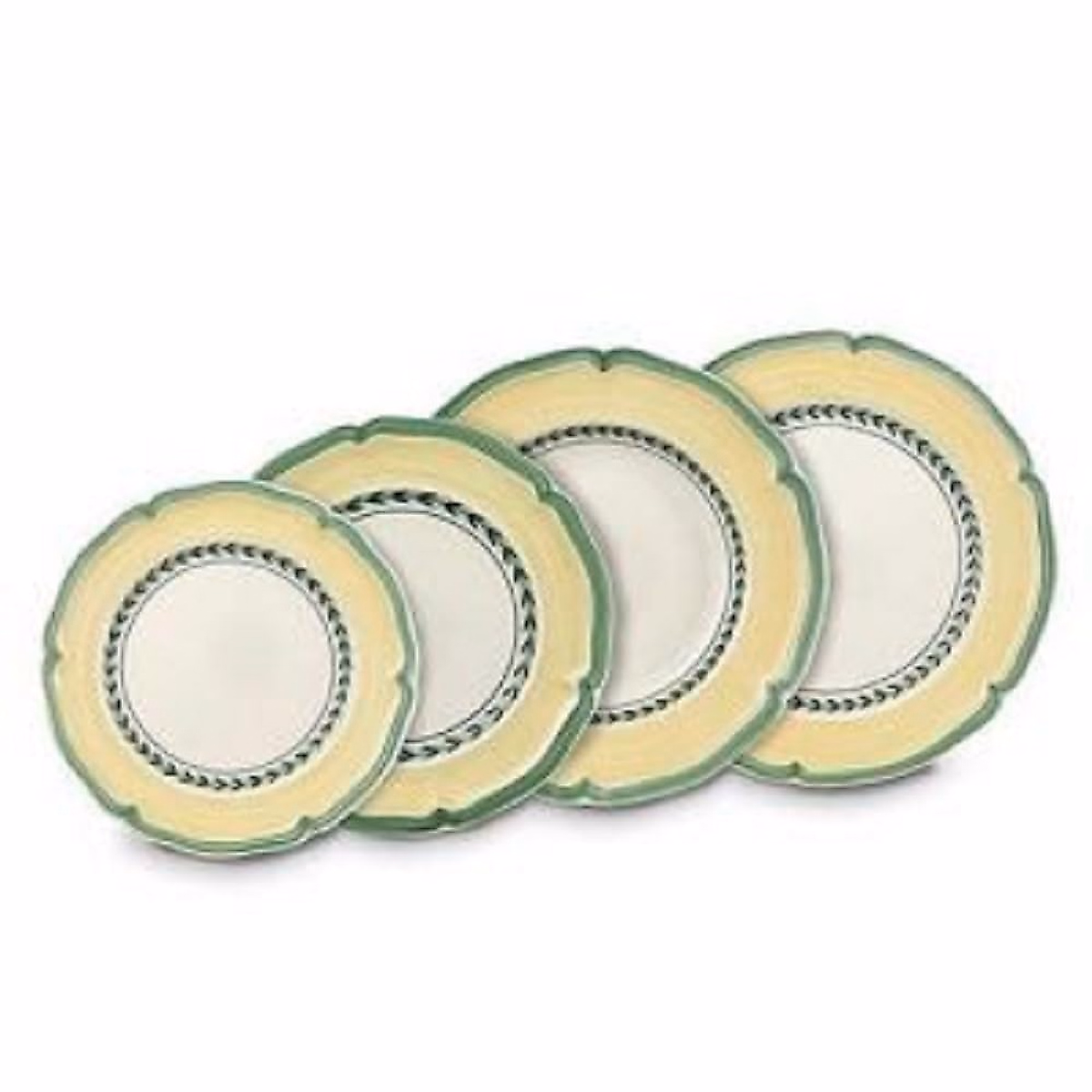 Villeroy & Boch French Garden Vienne Dinner Plate, 10.25 in, White/Multicolored