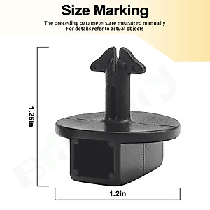 Braveboy 597244 Air Cleaner Cap Knob/Replacement Knob Compatible with B&S Lawn Tractor 123P02, 123P32, 115P02 for Models 115P02-0008-H5, 115P02-0011-H5, 123P02-0002-H5