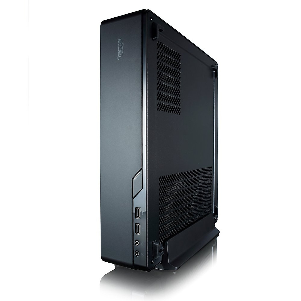 Fractal Design Node 202 - Black - Mini-ITX Slim Profile Compact Small Form Factor Computer Case – Modular Interior - USB 3.0