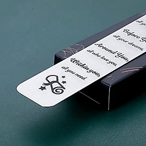 2023 Graduation Bookmark Gifts for Women Men Him Her Class of 2023 Teen Girl Boy 5 8 12 Grade Seniors College Students Inspirational Grad Book Lover Master Nurse 16 Birthday Christmas Stocking Stuffer