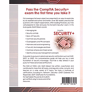 CompTIA Security+ Get Certified Get Ahead: SY0-601 Study Guide