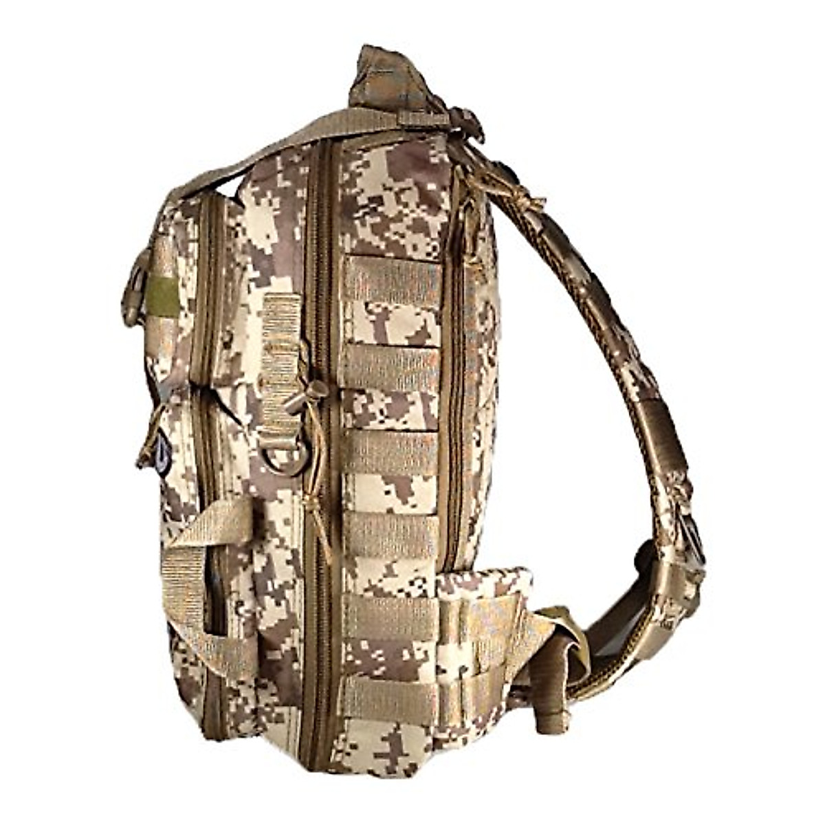 Nexpak 18" 1200cu. in. Tactical Sling Shoulder Hiking Backpack TL318 DMTAN Digital Camouflage