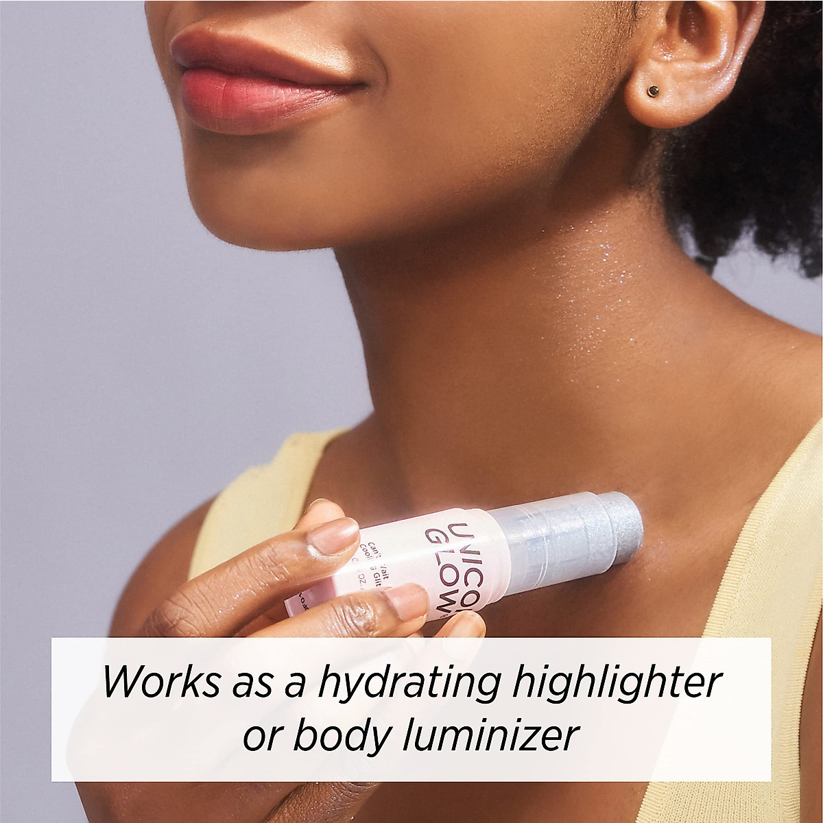 UNICORN GLOW Can't Wait Cooling Glitter Stick (for FACE & Body) 02 Messier