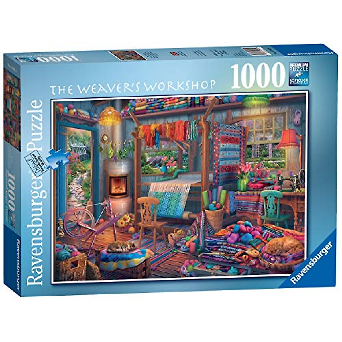 Ravensburger Weaver’s Workshop 1000 Piece Jigsaw Puzzle for Adults and Kids Age 12 Years Up