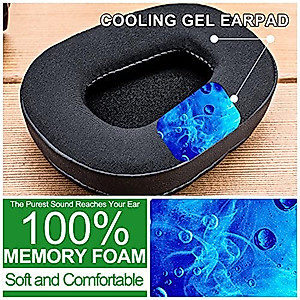 B450-XT B550-XT Kit Replacement Ear Pads Cushions - Compatible with B450 XT / B550 XT Headset I B450-XT/B550-XT Replacement Cushion Kit (Hybrid Cooling Gel Fabric)