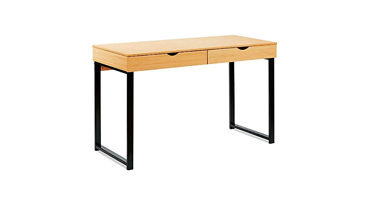 NDGDGA Yellow Computer Desk for Small Spaces