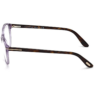 Tom Ford - FT 5403, Round, ACETATE/SILVER, women, LILAC (078 A), 54/15/140