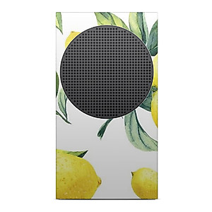 Head Case Designs Officially Licensed Haroulita White Lemons Art Mix Vinyl Sticker Gaming Skin Decal Cover Compatible With Xbox Series S Console and Controller Bundle