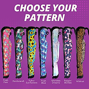 Women's Ultralight Sunday Bag | Taboo Fashions Stand Bag | Range Bag, Par 3, Executive Course | Self Flexing Stand, Adjustable Strap