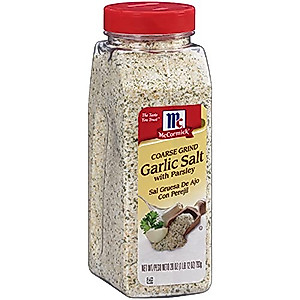 McCormick Coarse Grind Garlic Salt With Parsley, 28 oz