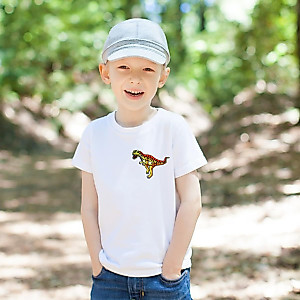 14Pcs Dinosaur Embroidered Patches Sew on Patches Dinosaur Iron on Patch Applique Patch Repair Embroidered Appliques for Clothes Sew/Iron on Jackets Backpacks Hat Dress Fabric for DIY Accessories