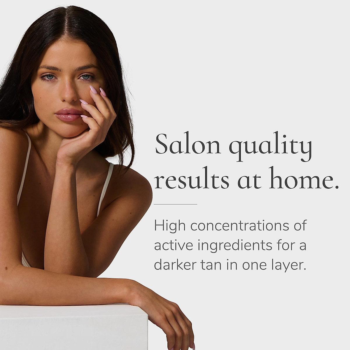 Loving Tan Deluxe Face Tan, Dark - Streak Free, Natural Looking, Professional Strength Sunless Tanner - 10+ Self Tanning Applications per Bottle, Cruelty Free, Naturally Derived DHA - 1.6 Fl Oz