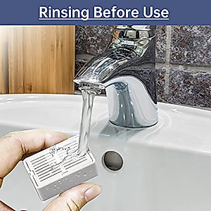 Cat Water Fountain Replacement Filters, 8 Pack Cat Fountain Carbon Filters and 2 Pack Foam Filters for Ceramic Pet Drinking Fountain and Stainless Steel Pet Water Fountain (8+2 Pack)