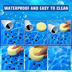 Kesfey 3 Packs Ocean Wave Tablecloths 54 x 108 Inch Water Print Table Cover Splashproof Plastic Ocean Party Table Cloths with Sea Backdrop for Beach Birthday Party Decoration Shower Supplies